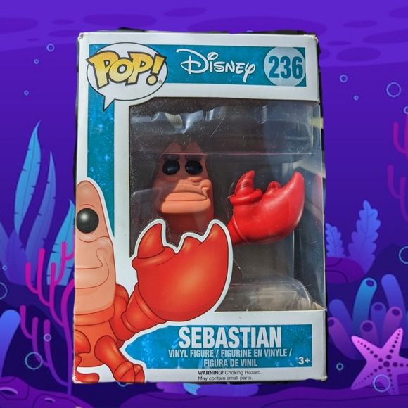 Funko | Other | Funko Pop Sebastian From Little Mermaid Disney | Poshmark